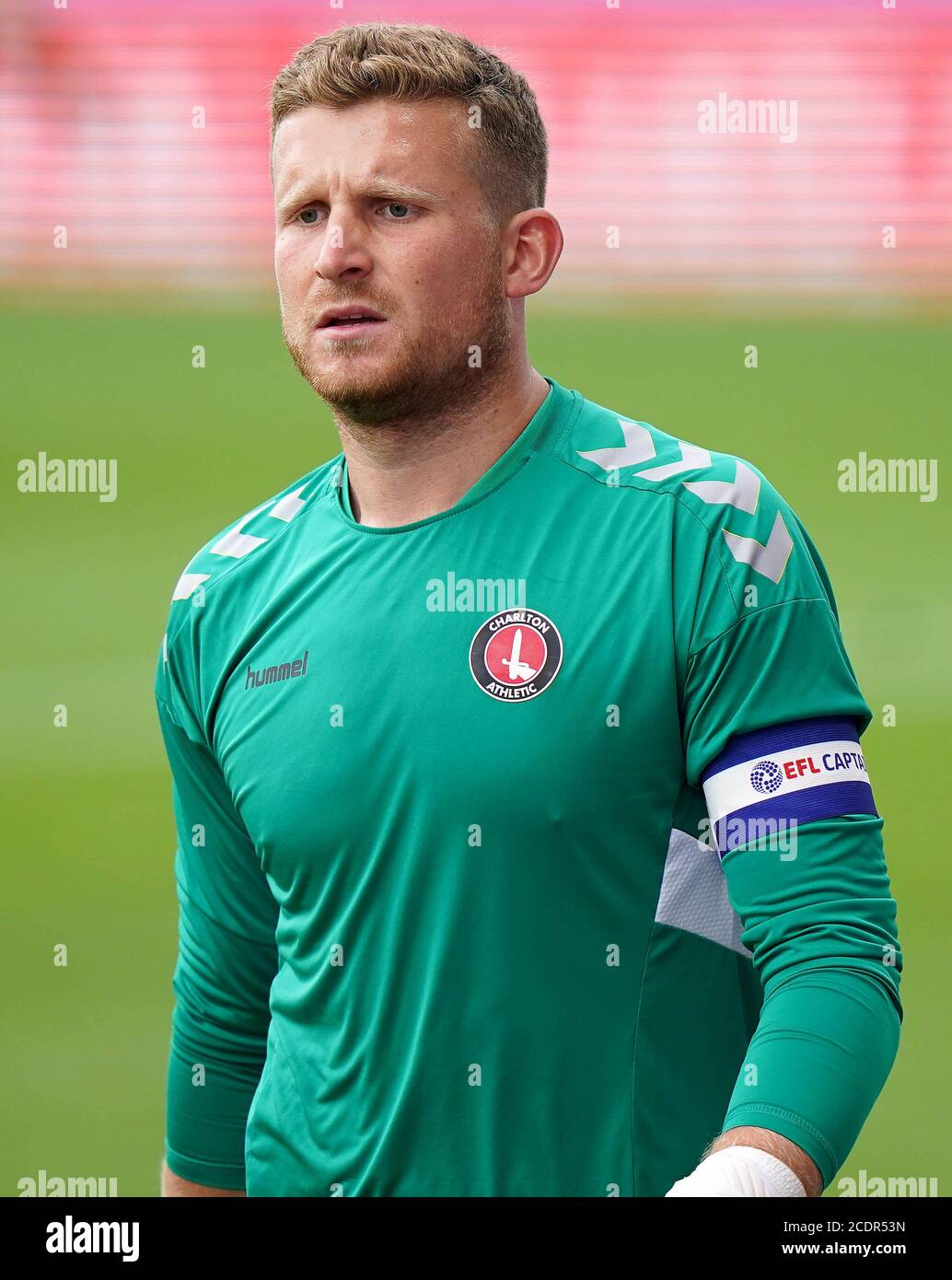 Charlton Athletic goalkeeper Dillon Phillips during the pre-season ...