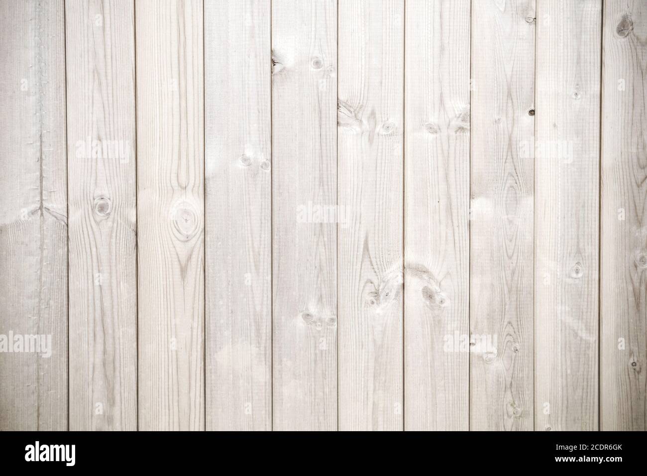 White wooden planks wall Stock Photo - Alamy
