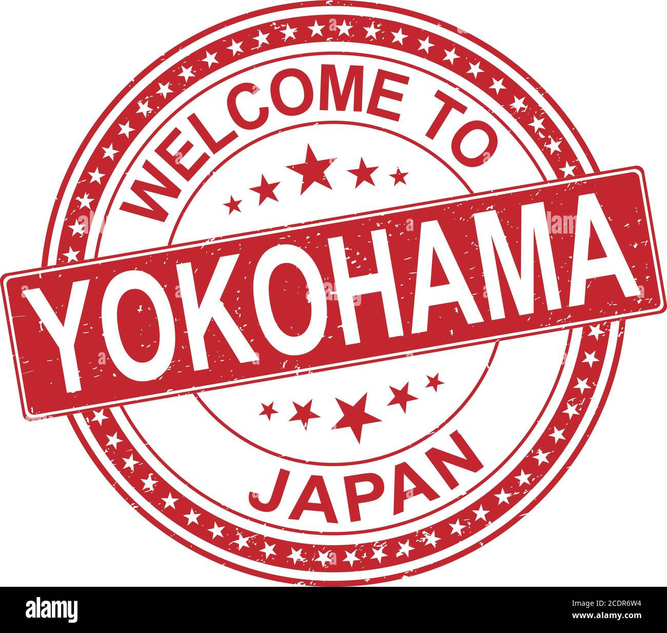 Stamp from japan Stock Vector Images - Alamy