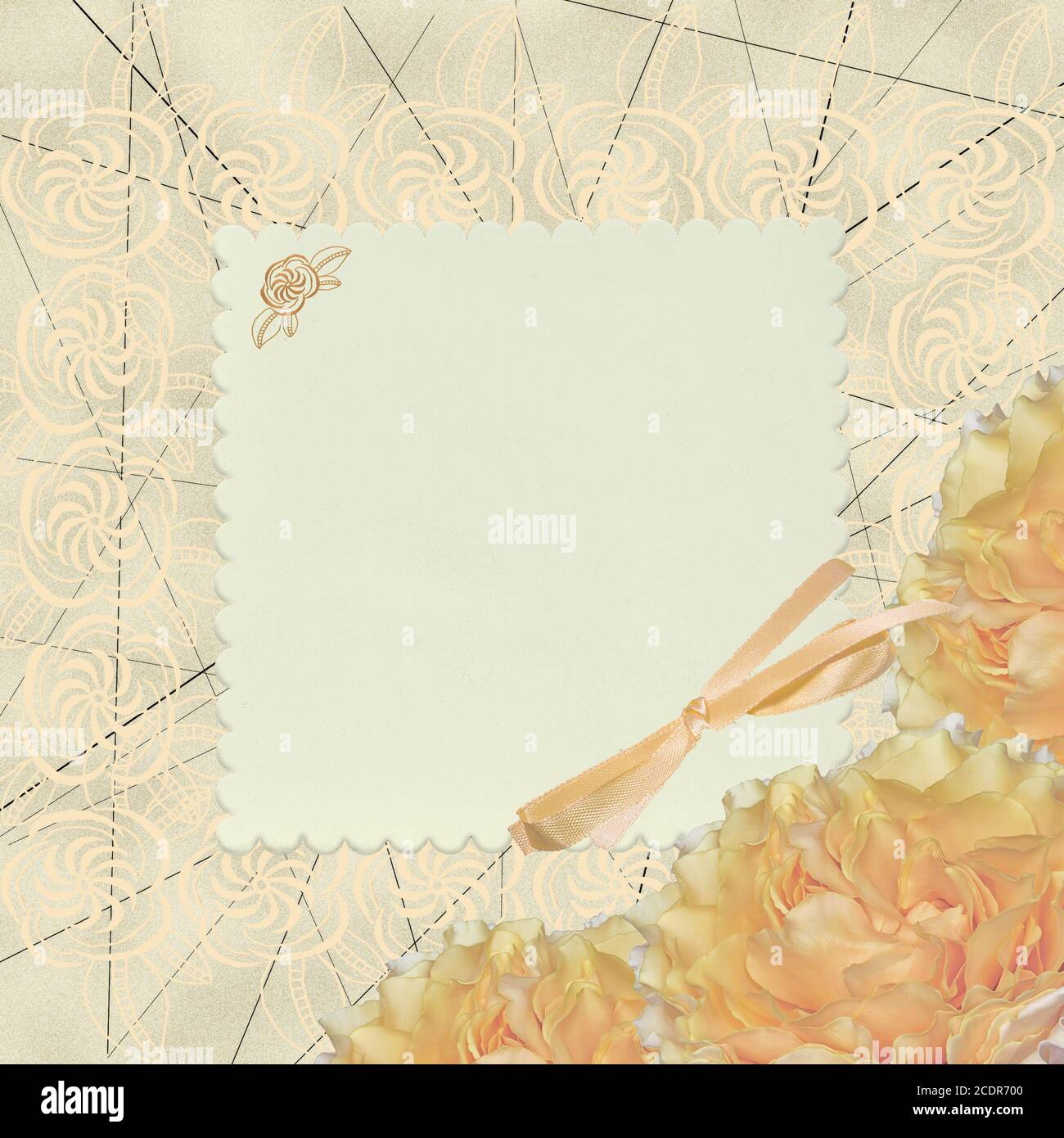 Blank card design hi-res stock photography and images - Alamy