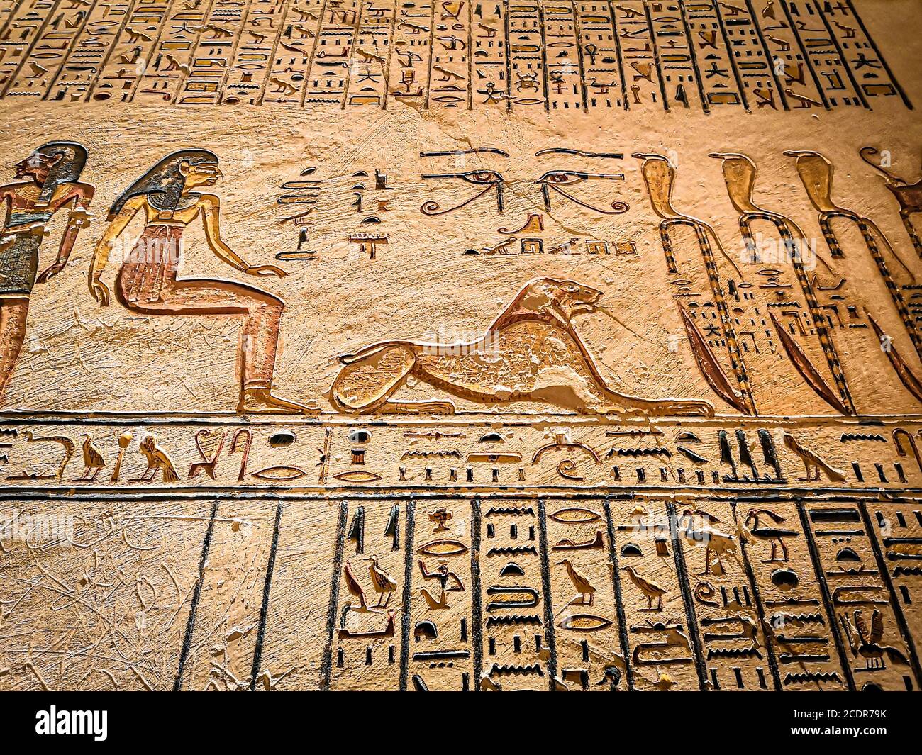 Egyptian God Of Death Wall High Resolution Stock Photography and Images ...