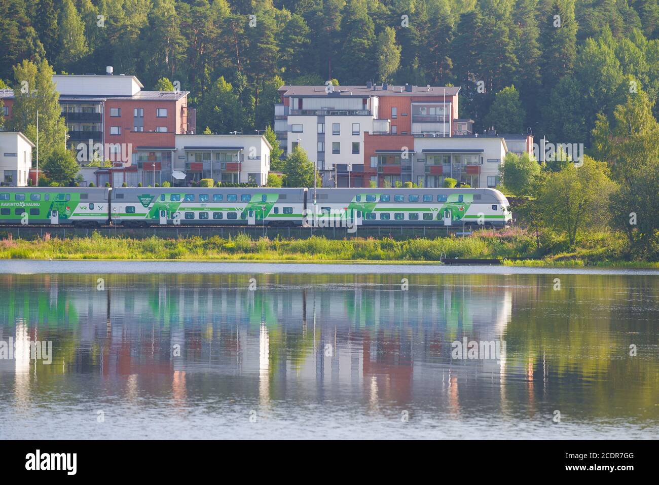 Two storey train hi-res stock photography and images - Alamy