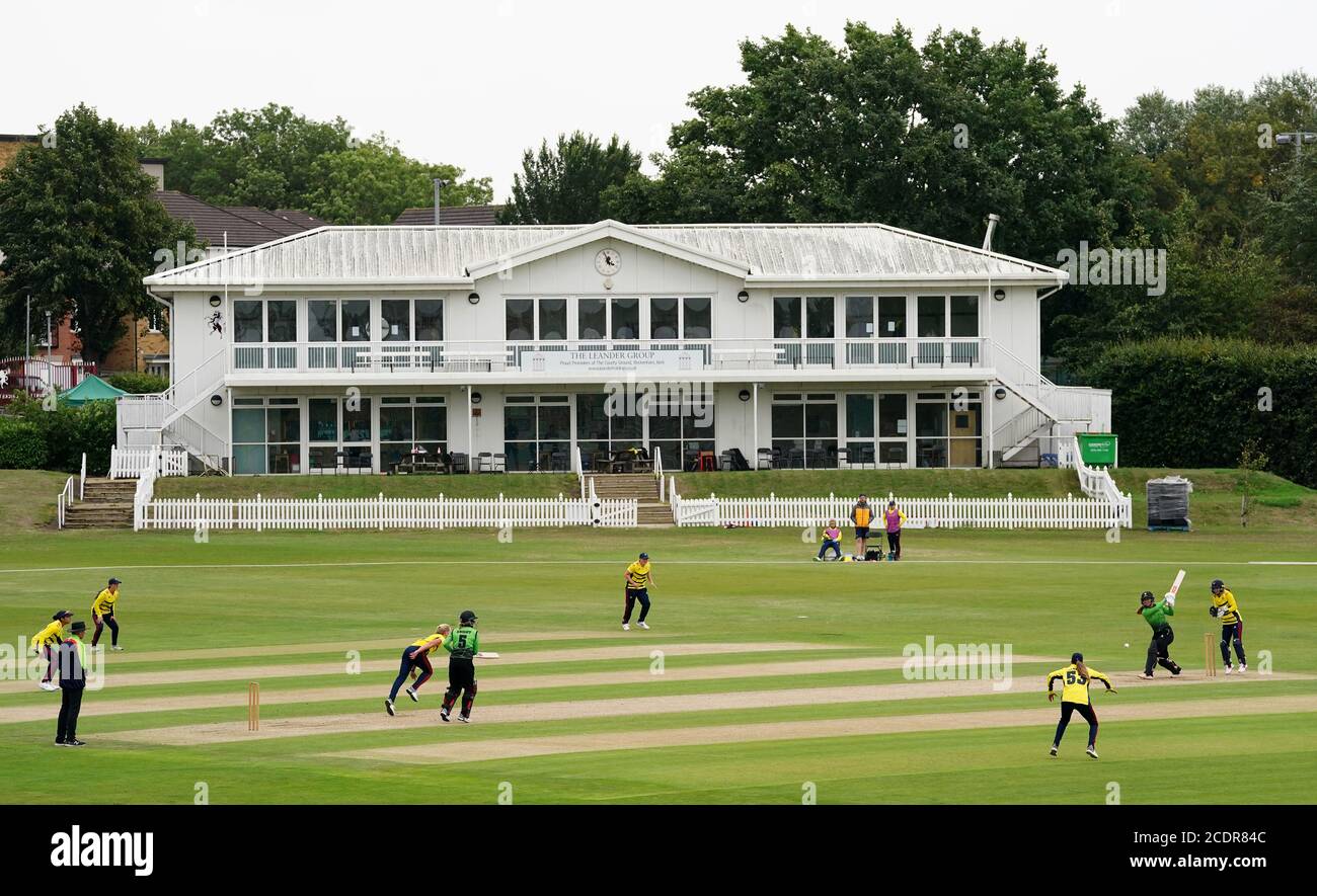 Rachael heyhoe flint trophy cricket hi-res stock photography and images ...