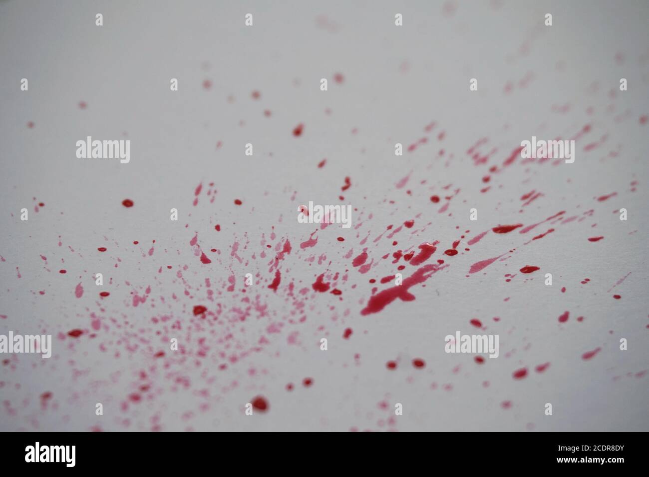 Red paint splatter Stock Photo - Alamy