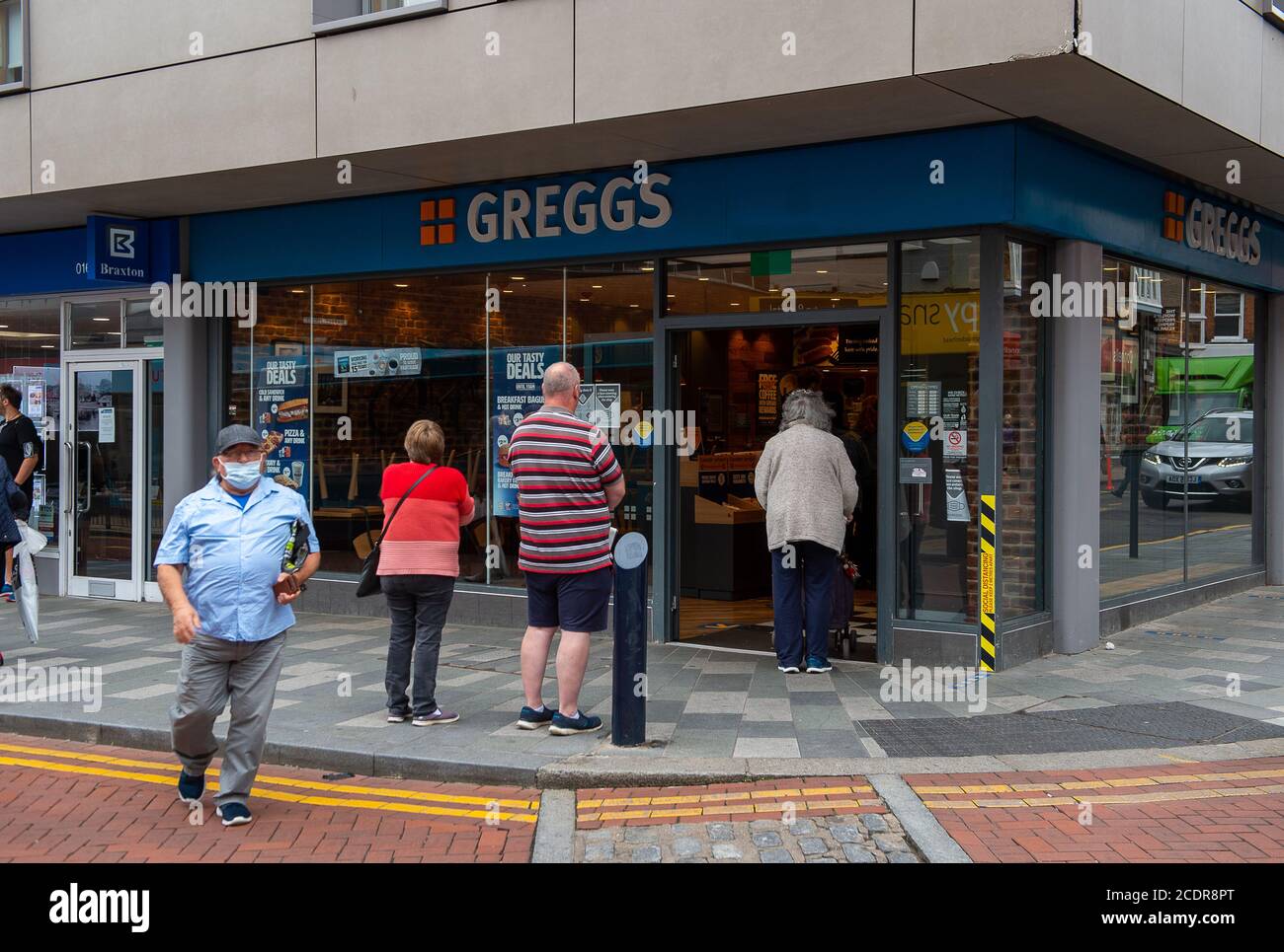 Customers in greggs hi-res stock photography and images - Alamy