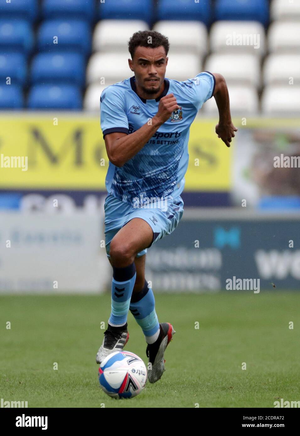 Coventry City's Josh Pask during the pre-season friendly at London Road ...