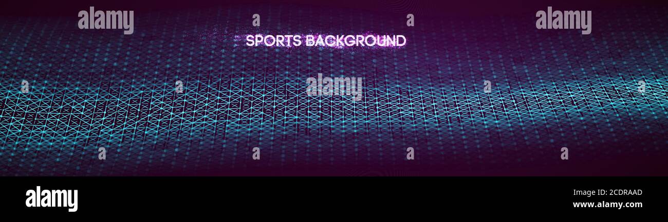 Sport background vector illustration. Mixed media run, soccer website ...