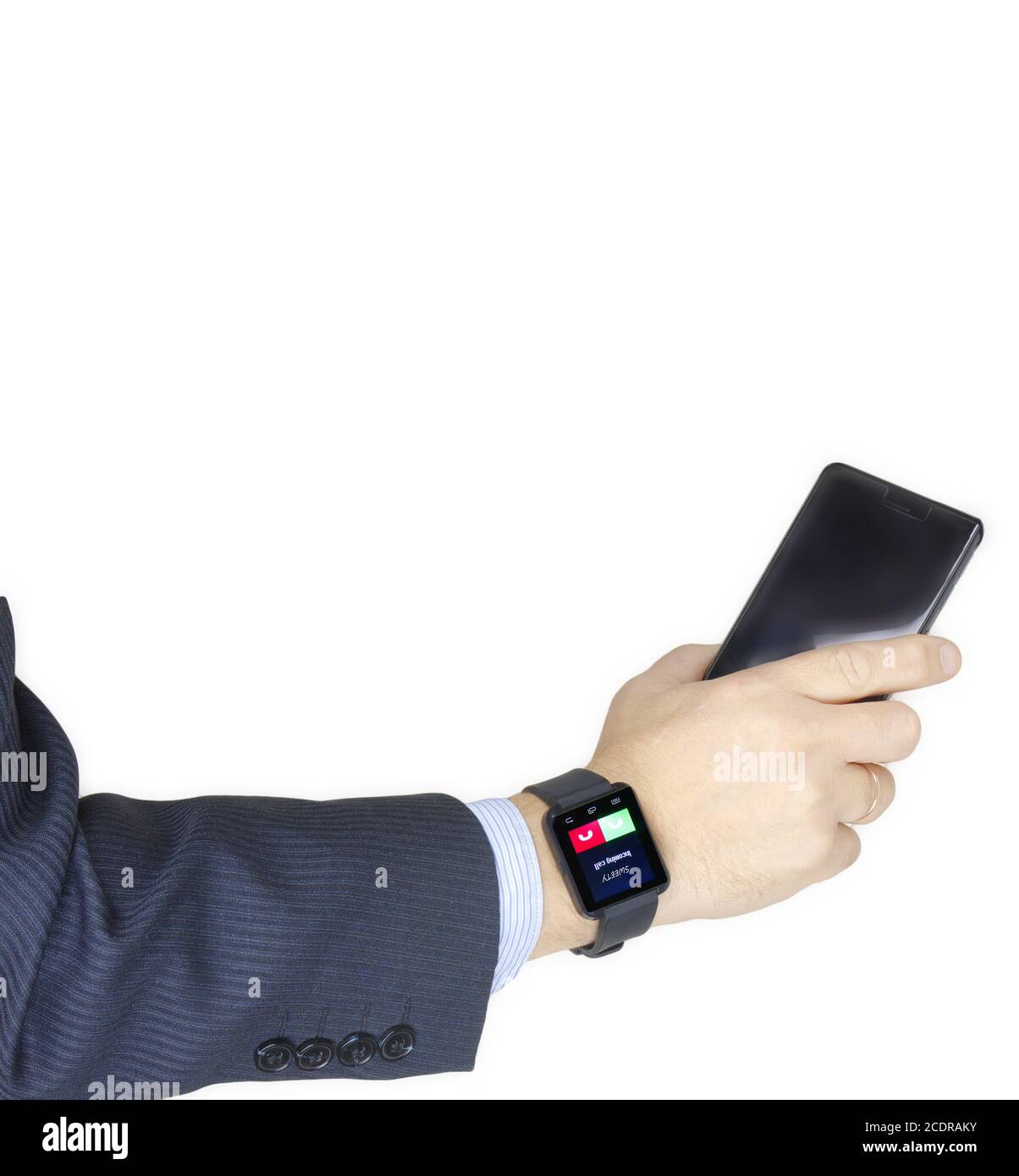 female hand with smart watch Stock Photo - Alamy