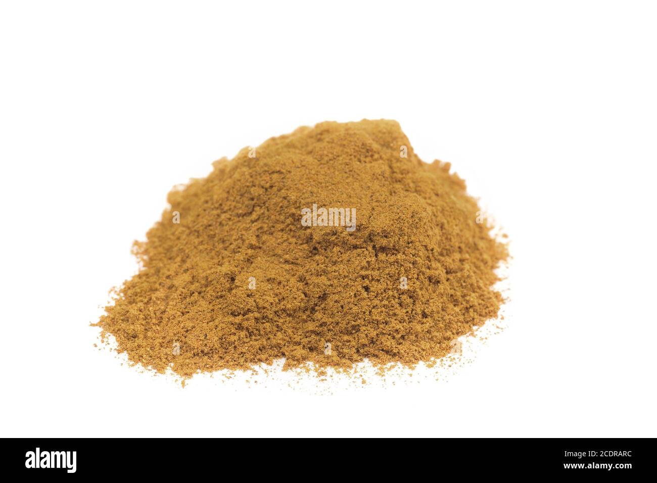 Cinnamon powder white background hi-res stock photography and images ...