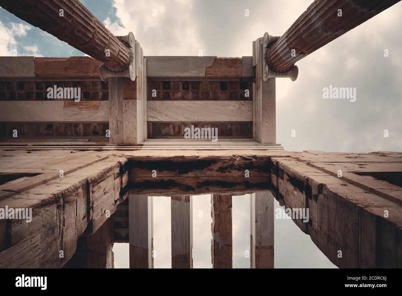 Acropolis historical ruins in Athens, Greece Stock Photo - Alamy