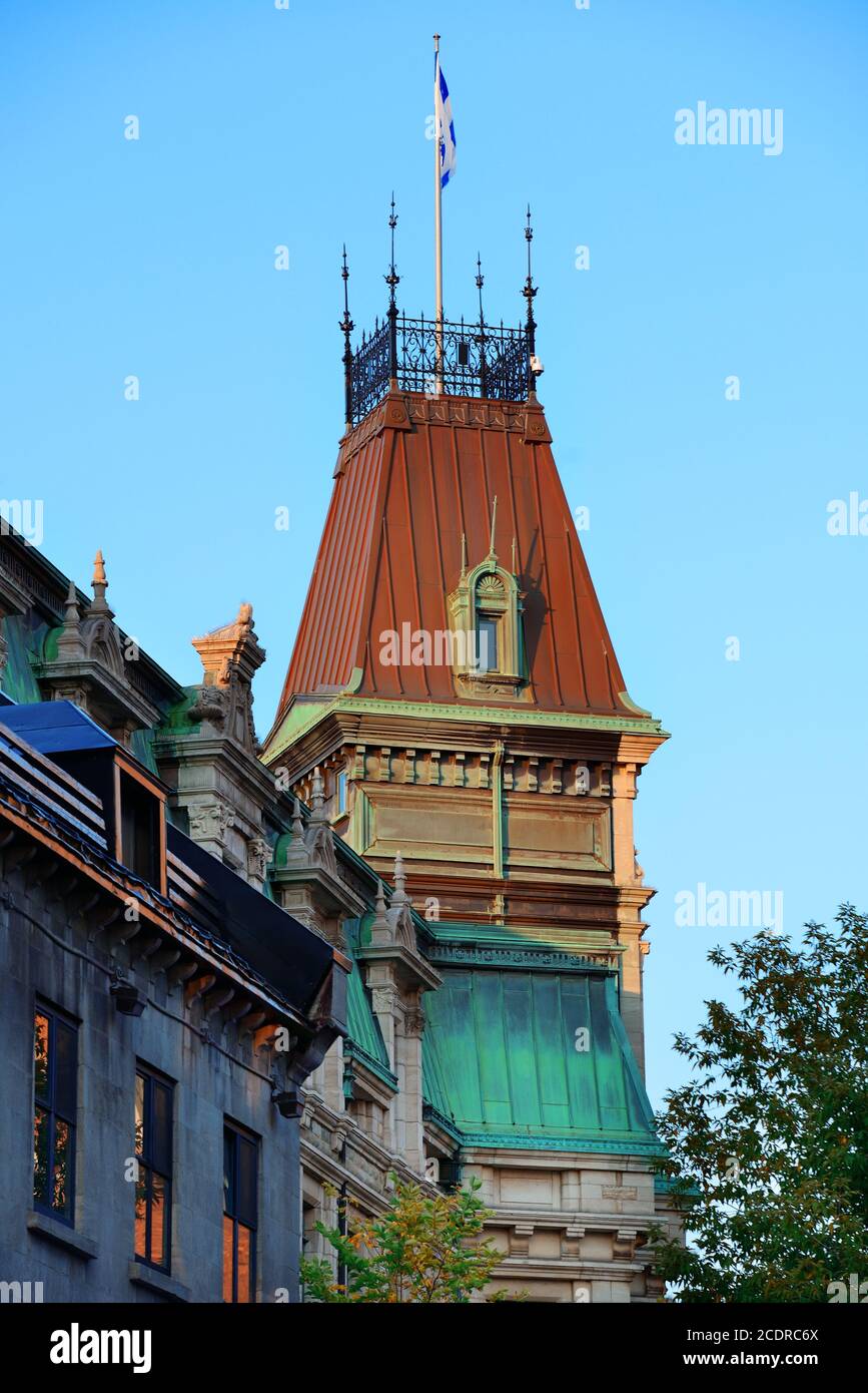Old buildings in Quebec City Stock Photo - Alamy