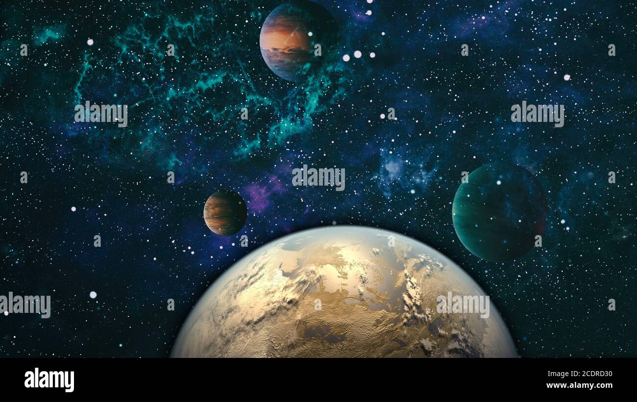 Deep space. High definition star field background . Starry outer space ...