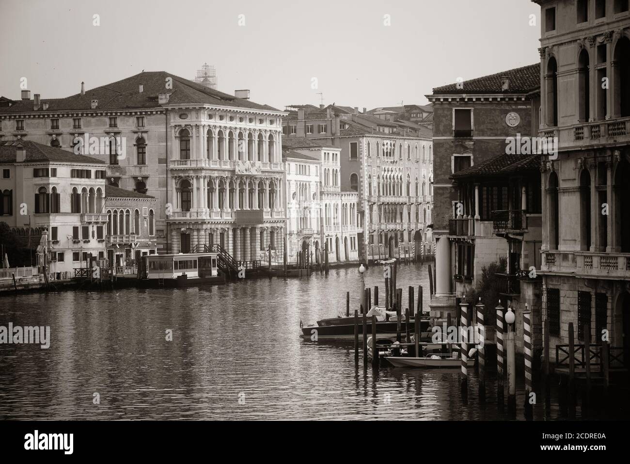 Venice grand canal view with historical buildings. Italy Stock Photo ...