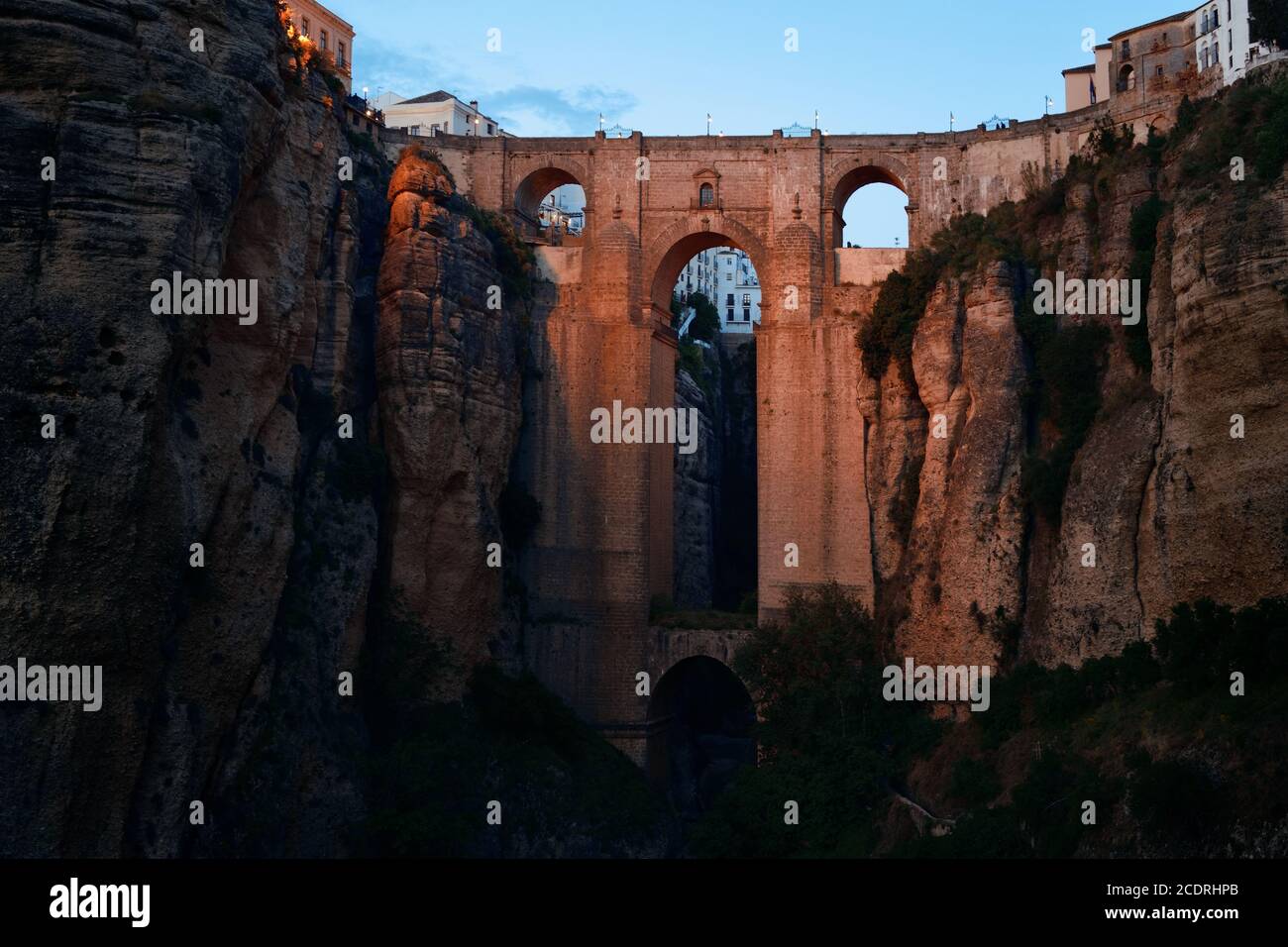 Puente Nuevo or New Bridge in Ronda, Spain Stock Photo - Alamy