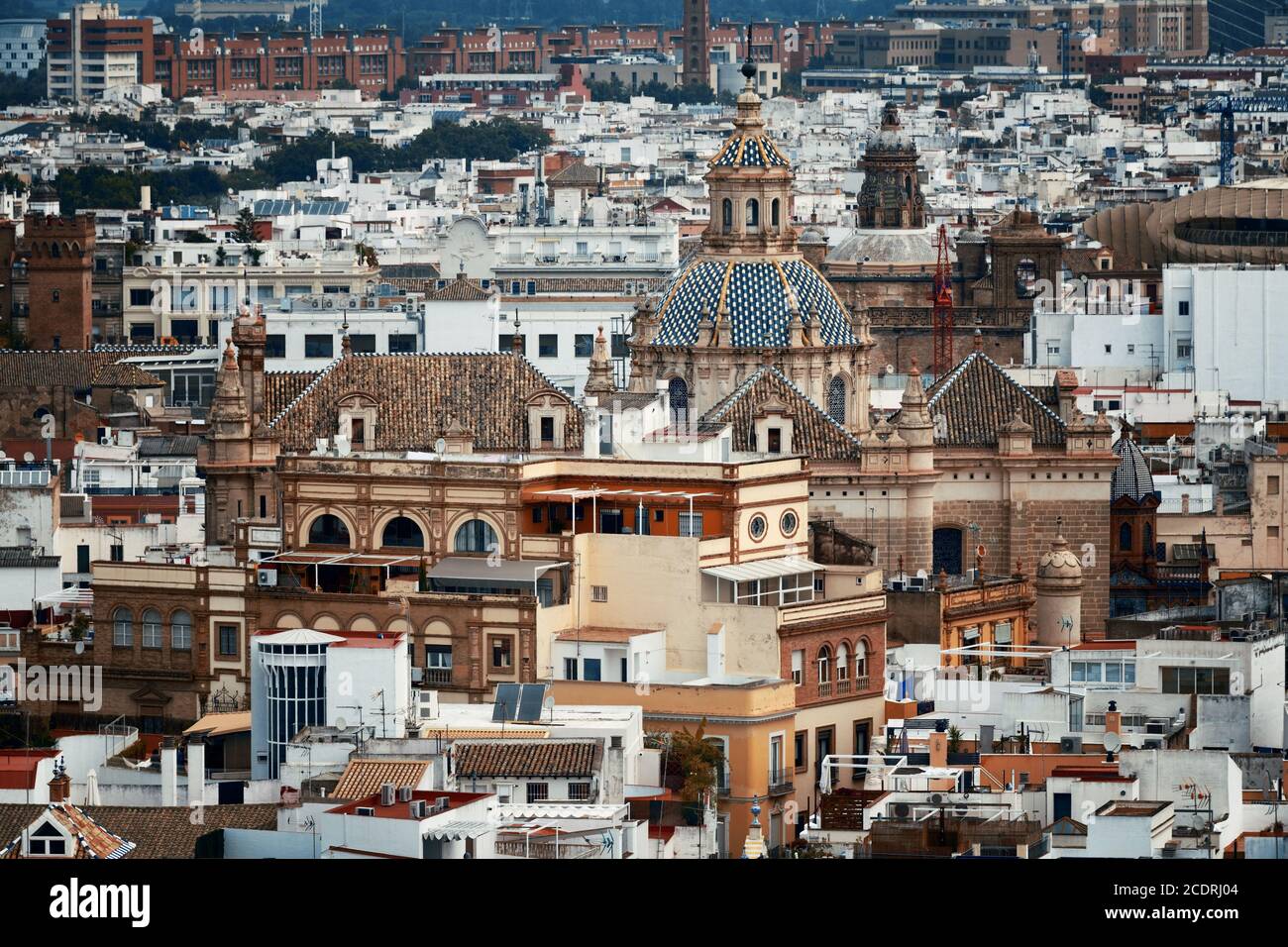 Seville cityscape and architecture in Spain Stock Photo - Alamy