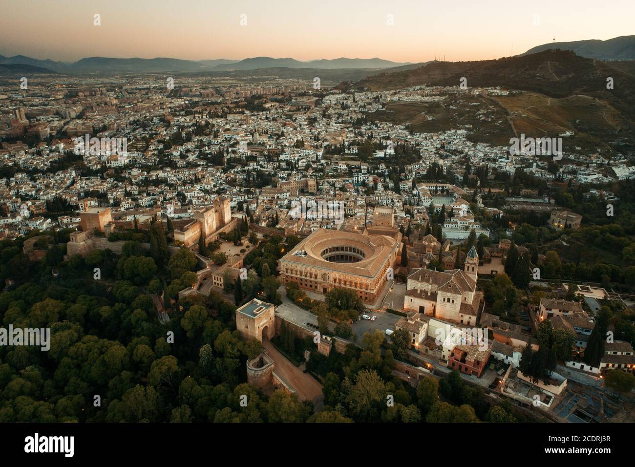 Alhambra drone hi-res stock photography and images - Alamy