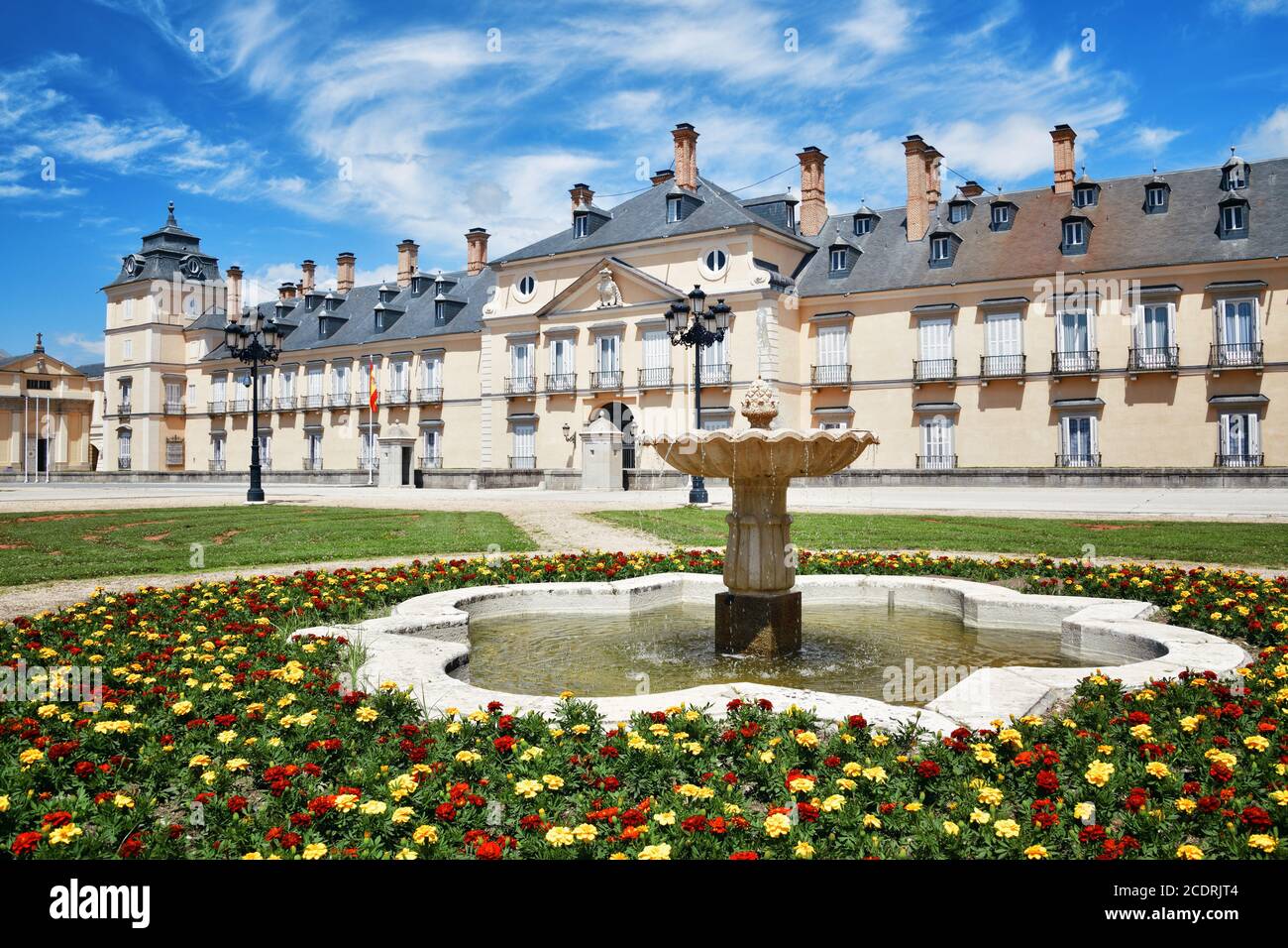 Royal Palace of El Pardo historic building in Madrid, Spain Stock Photo ...