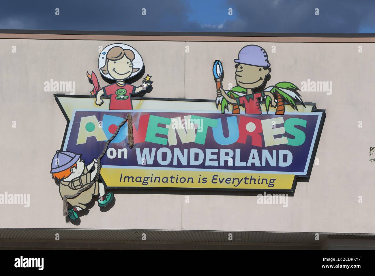 Wonderland sign hi-res stock photography and images - Alamy