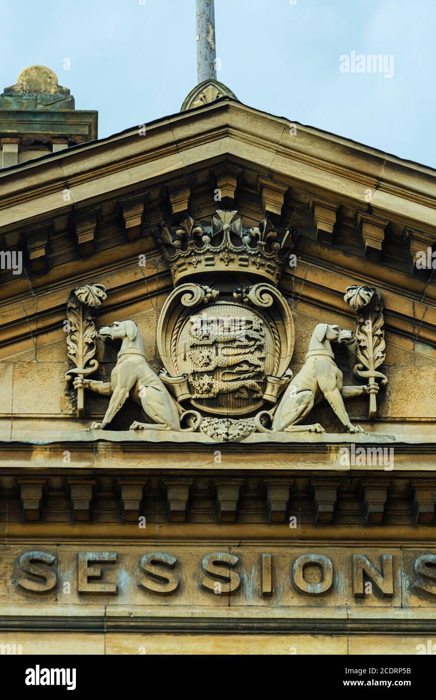 Liverpool Walker Art Gallery historical buildings closeup in England in ...