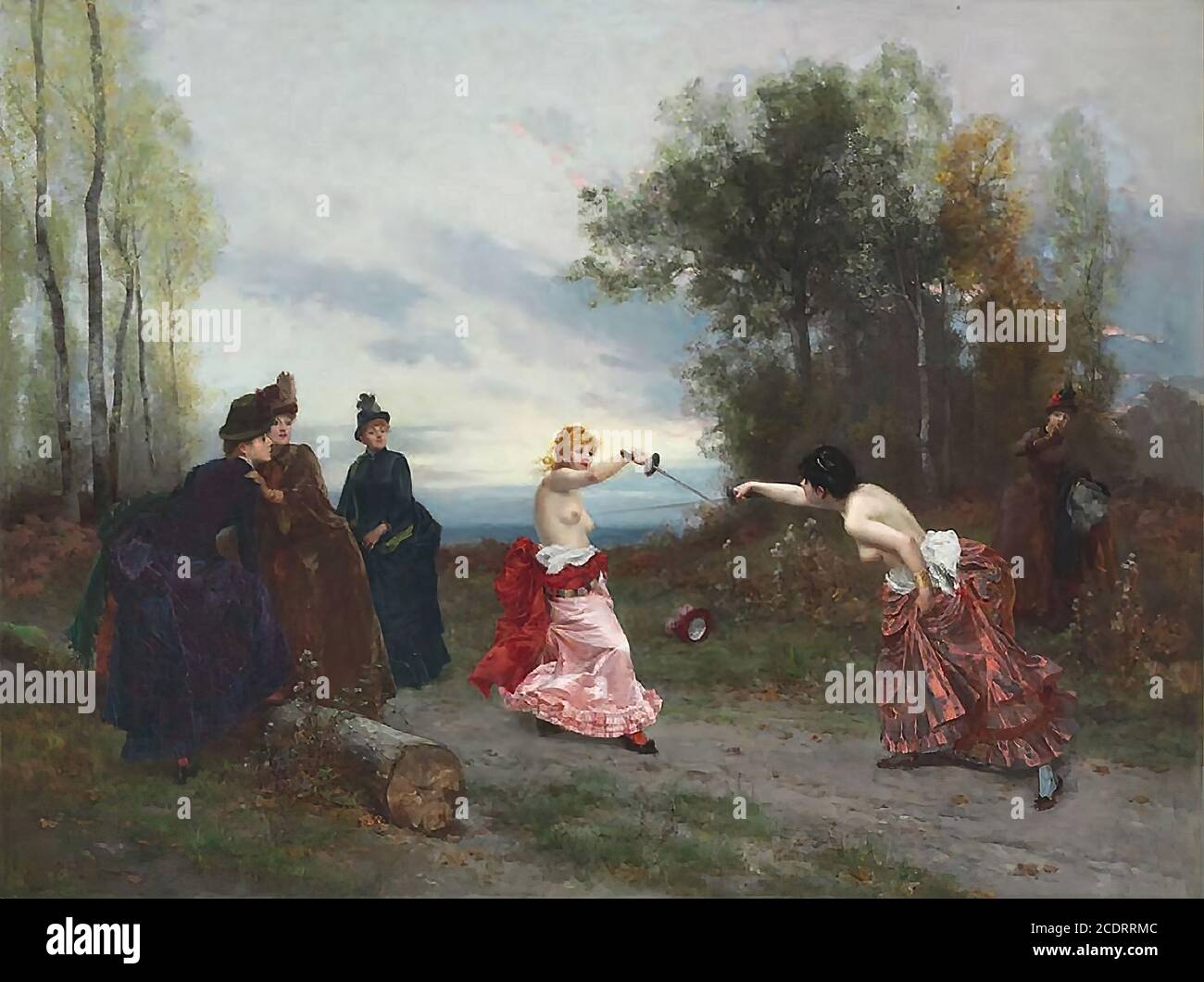 Bayard Emile Antoine - the Duel and the Reconciliation - the Duel ...