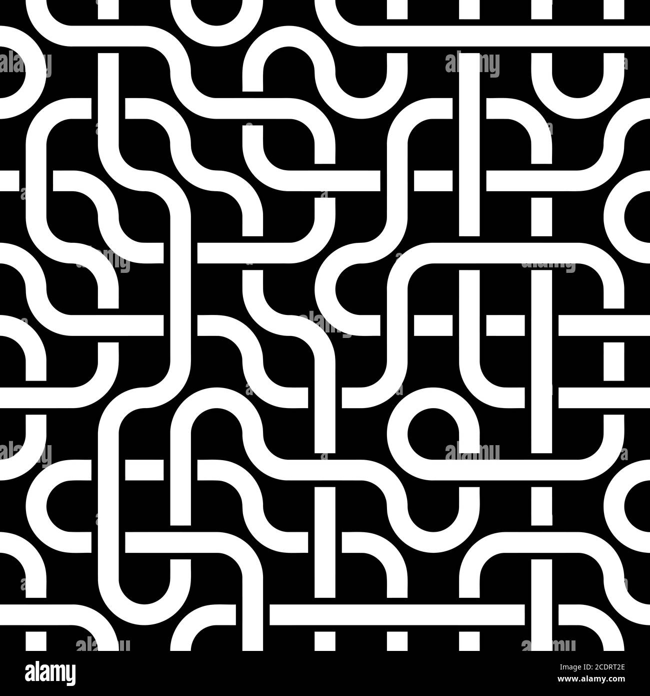 Pipeline grid. Abstract geometric design of tubes. industrial ...