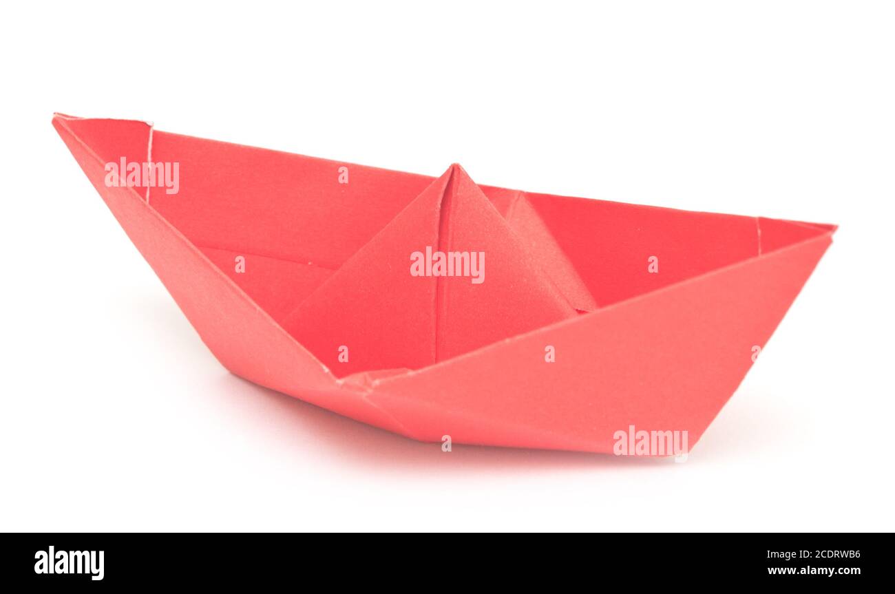 Origami boat hi-res stock photography and images - Alamy
