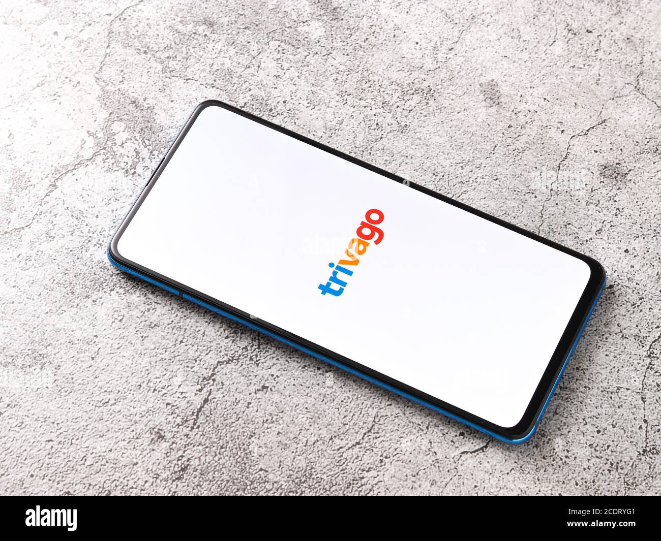 Trivago app mobile phone hi-res stock photography and images - Alamy