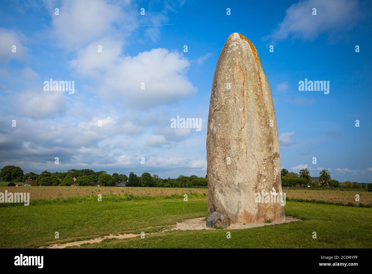 Menhir Monolith Megalith Stone High Resolution Stock Photography and ...
