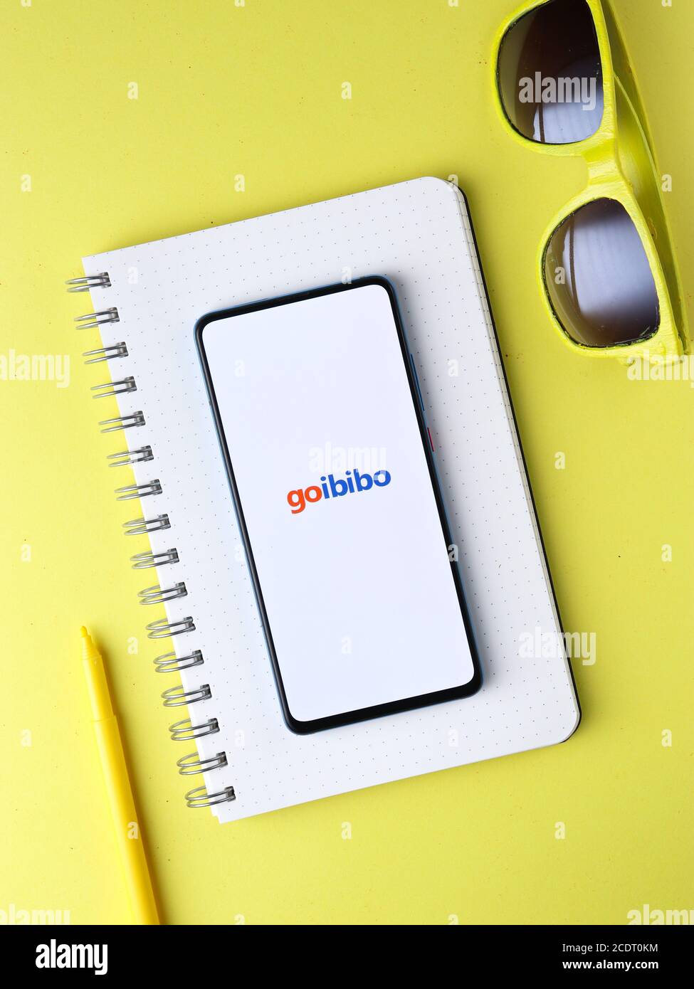 Goibibo travel app hi-res stock photography and images - Alamy
