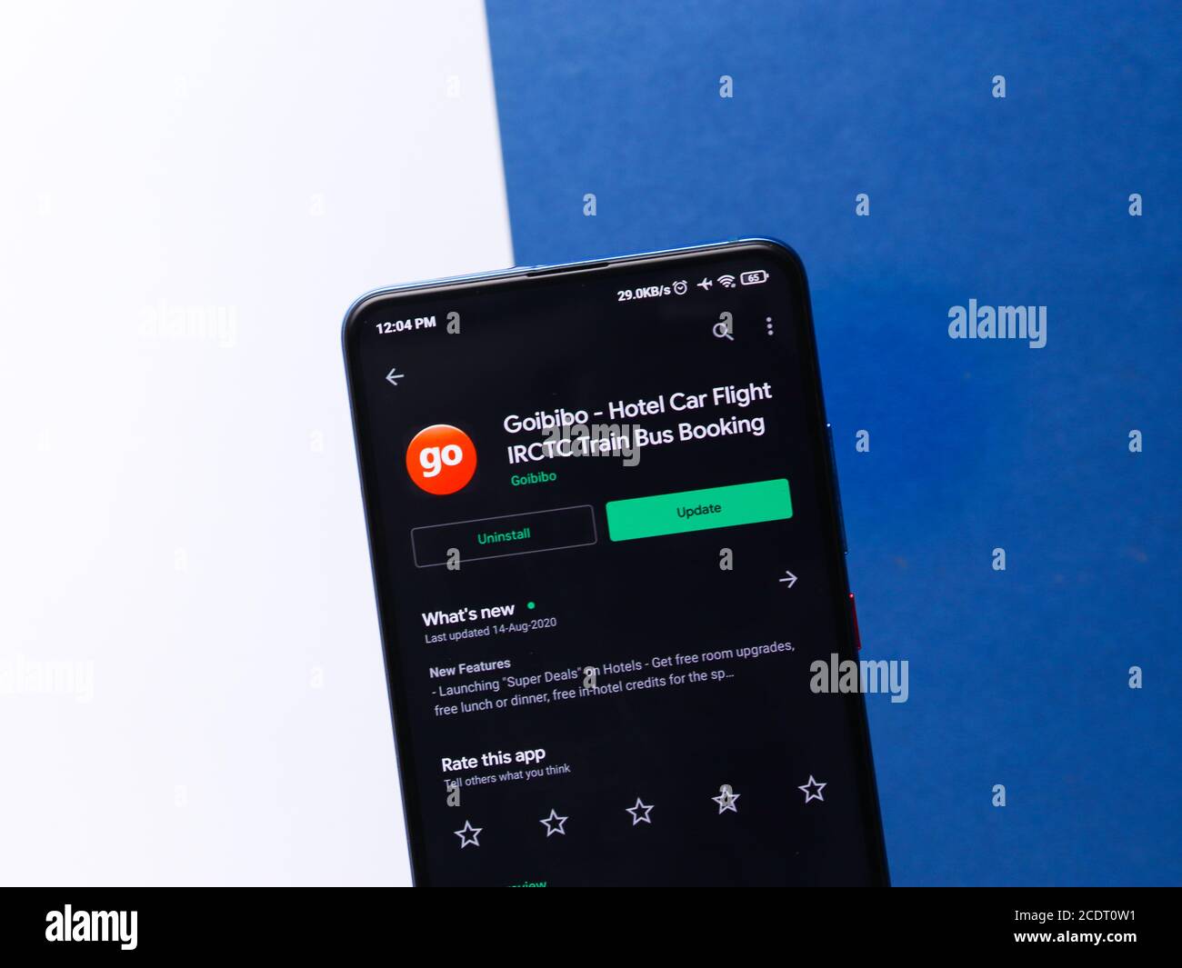 Goibibo travel app hi-res stock photography and images - Alamy