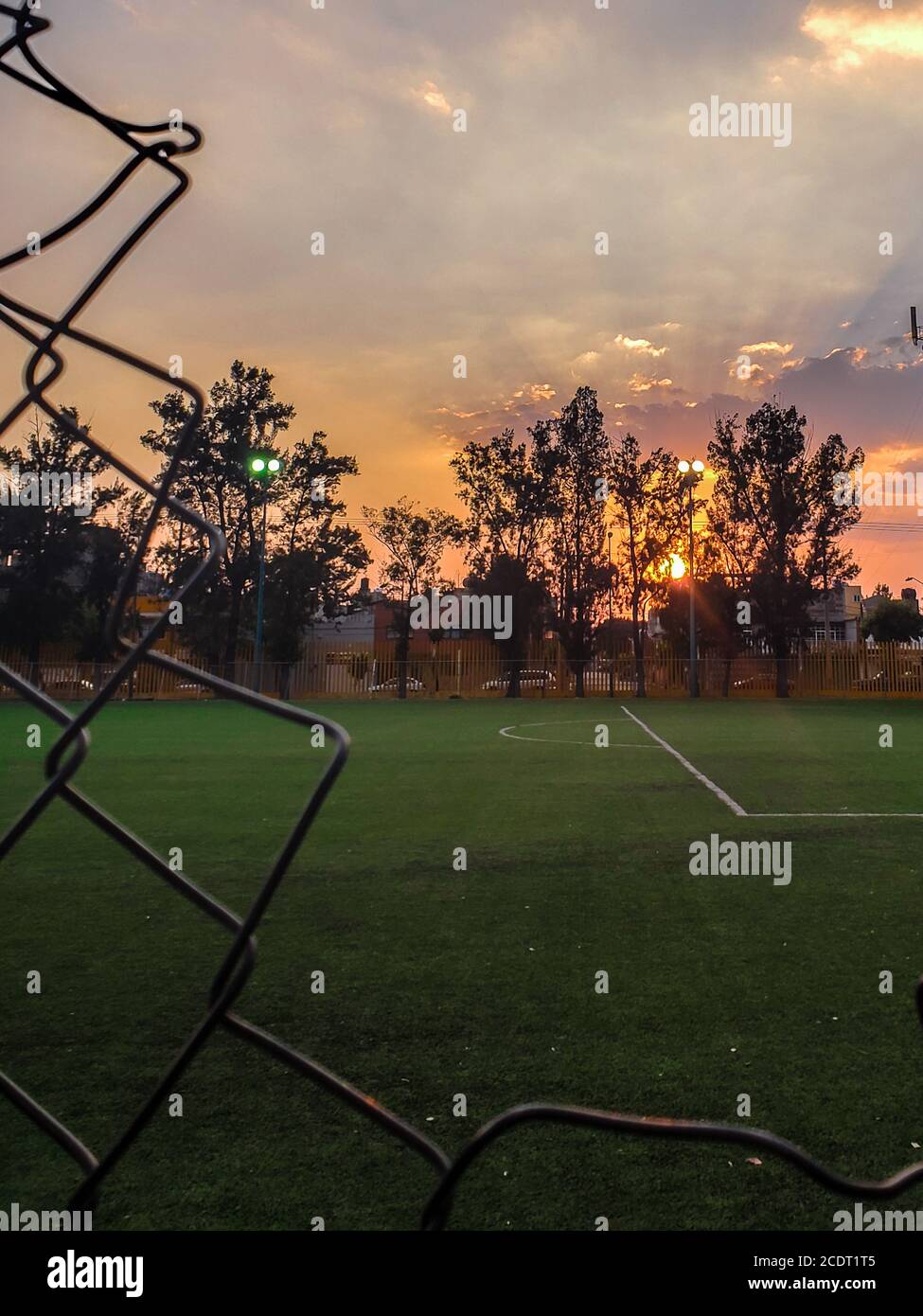 City ball fields hi-res stock photography and images - Alamy