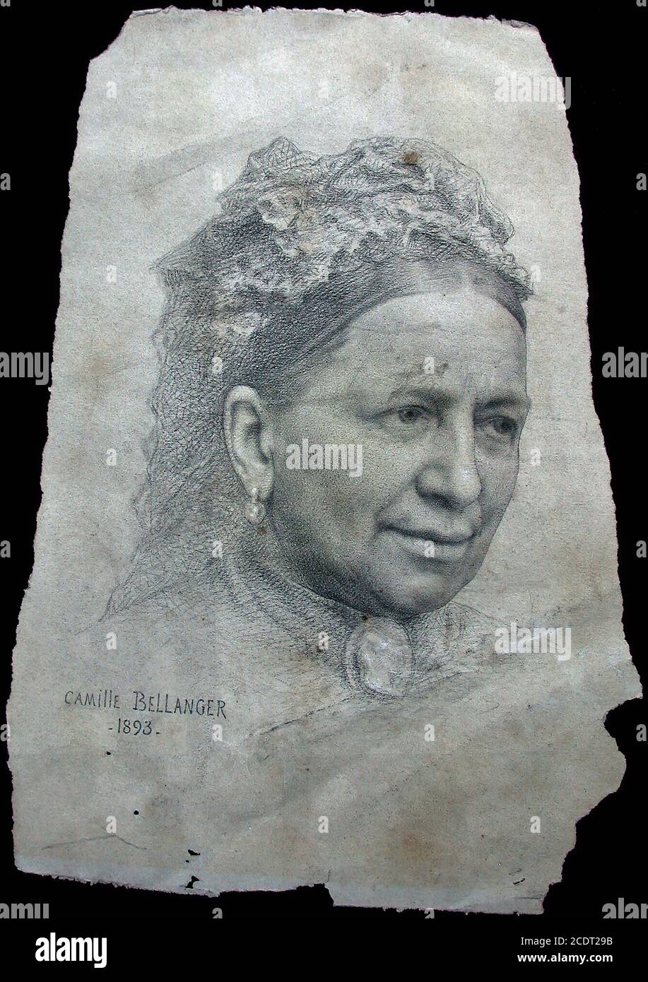 Bellanger Camille Felix - Old Woman - French School - 19th Century ...