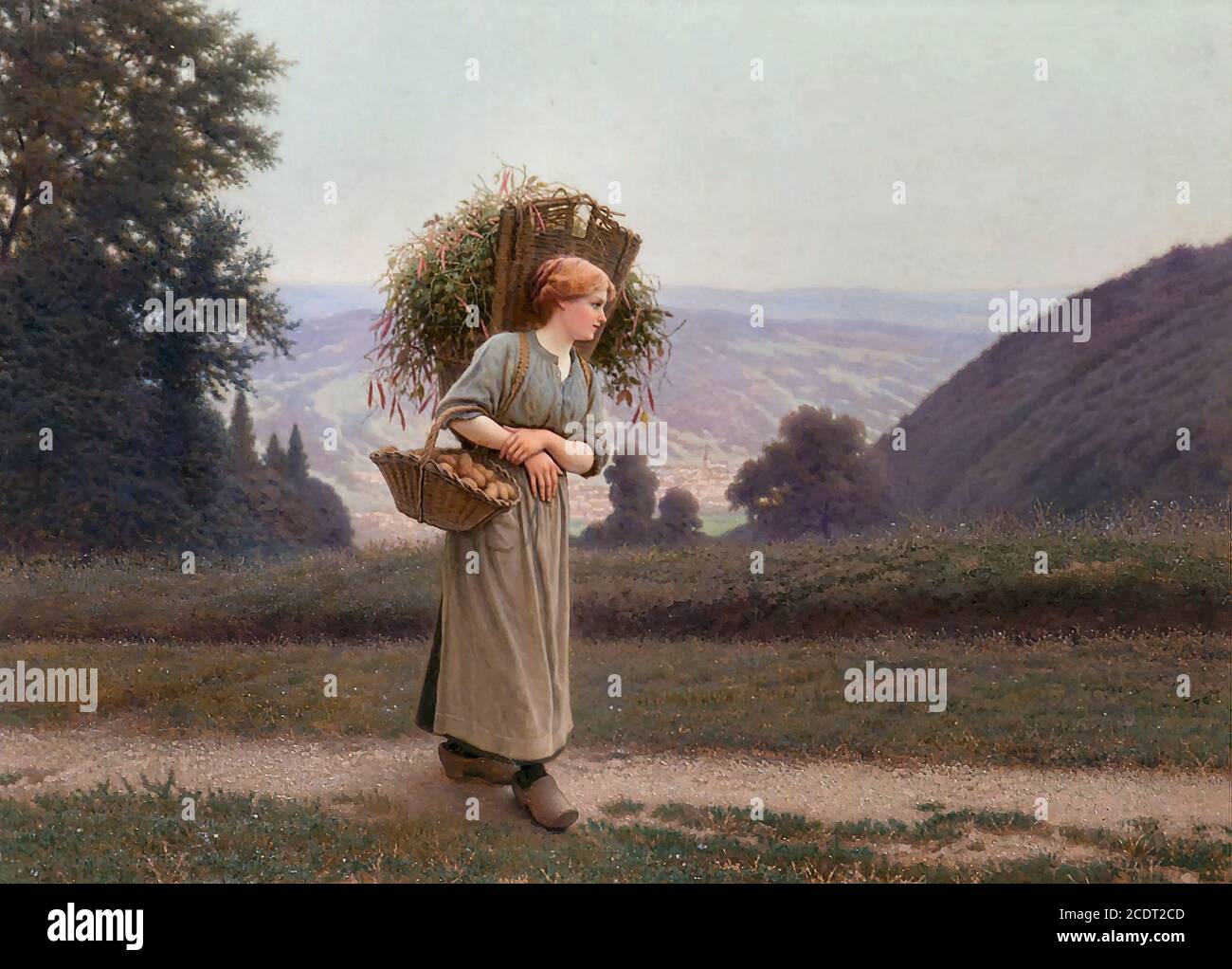 Bellanger Camille Felix - Terugkeer Van De Markt - French School - 19th ...