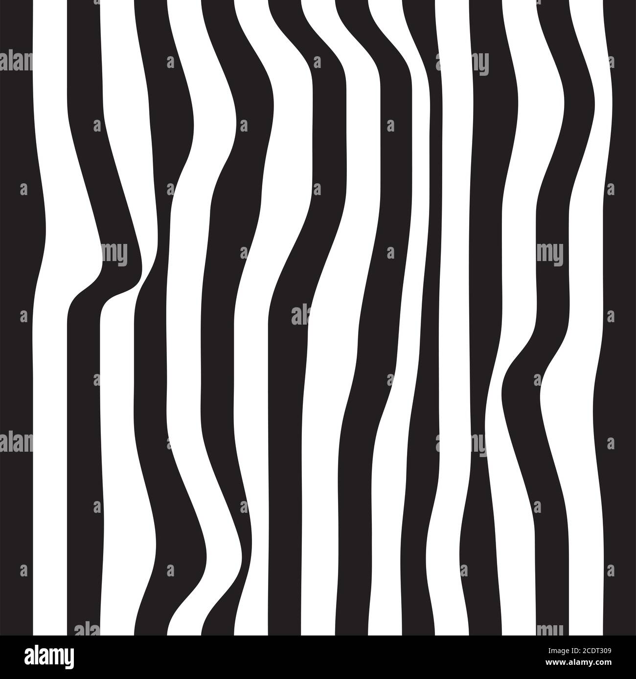 Striped seamless abstract background. black and white zebra print ...