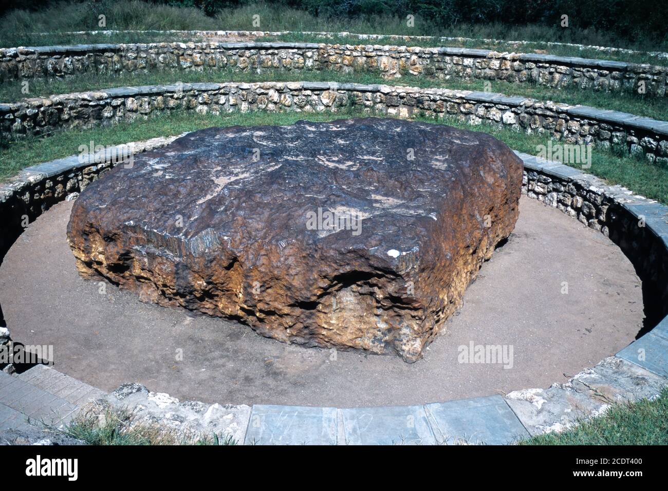 The Hoba Meteorite in Namibia Stock Photo - Alamy