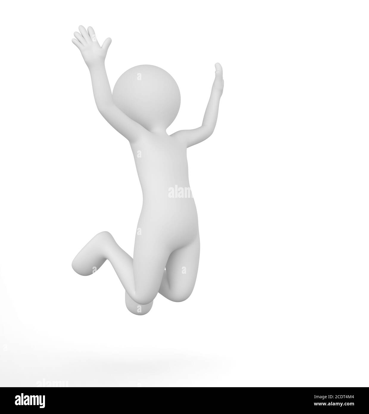 Toon man celebrating victory. Win, winner concept. Toon man celebrating ...