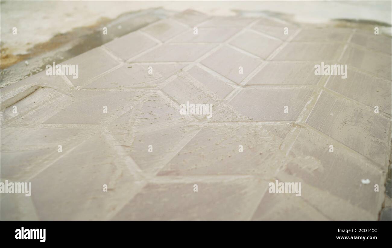 Pouring concrete road hi-res stock photography and images - Alamy