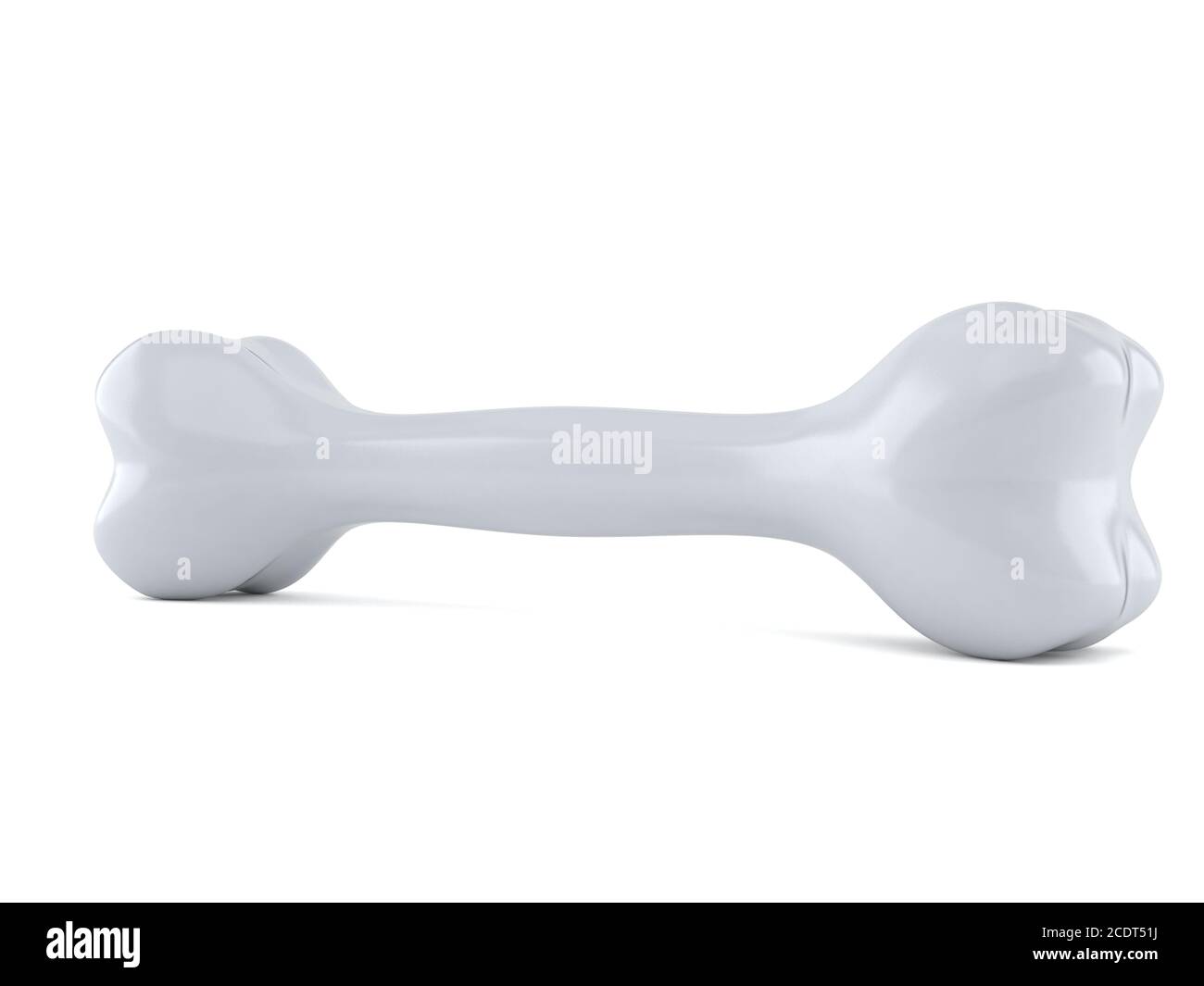 Dog bone isolated on white background Stock Photo - Alamy