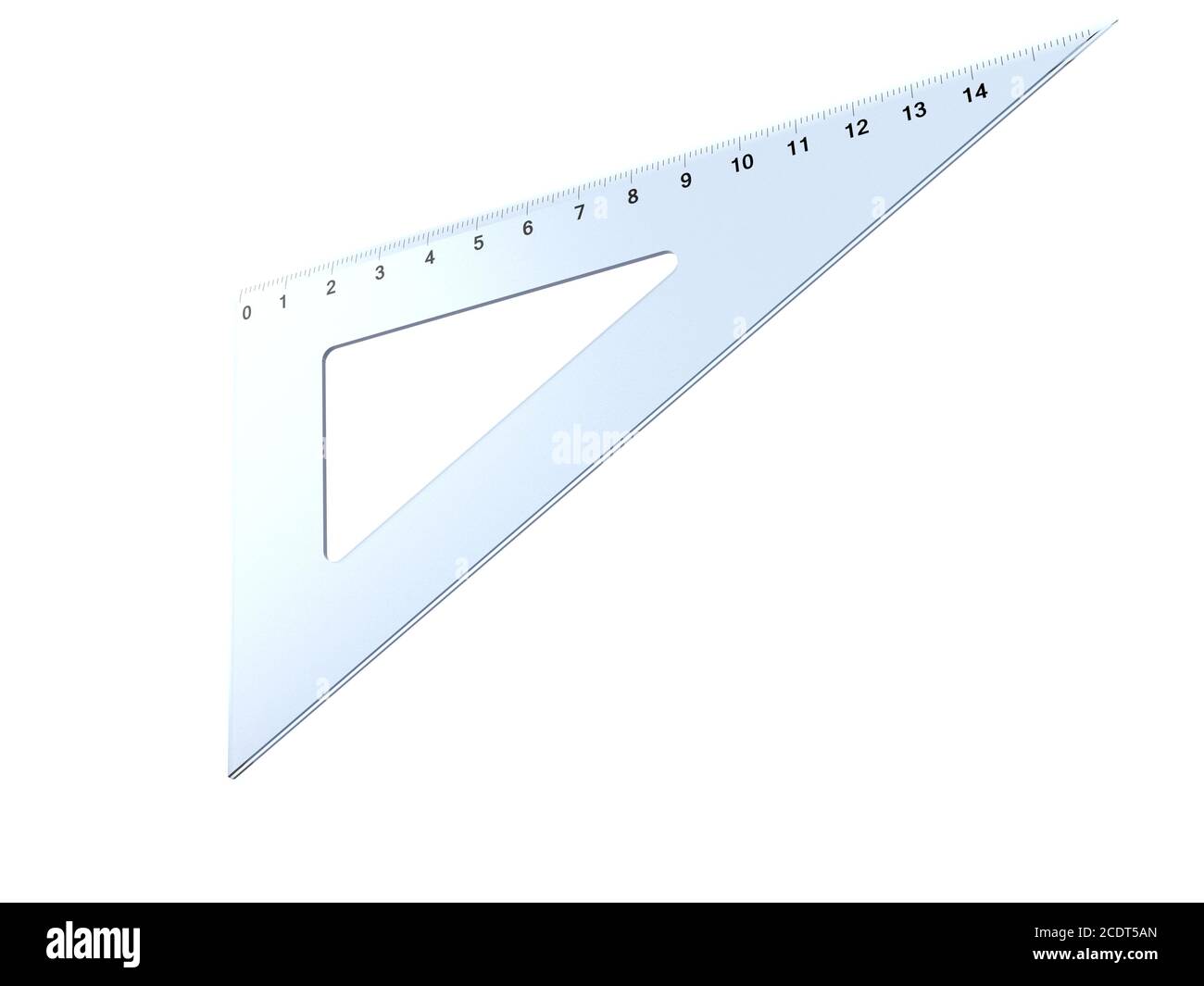 Setsquare isolated on white background Stock Photo - Alamy