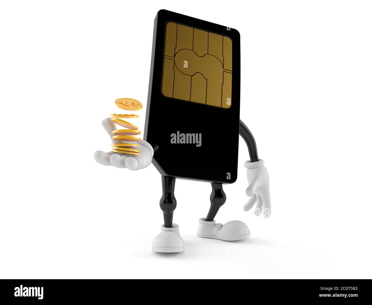 Cartoon sim card hi-res stock photography and images - Alamy