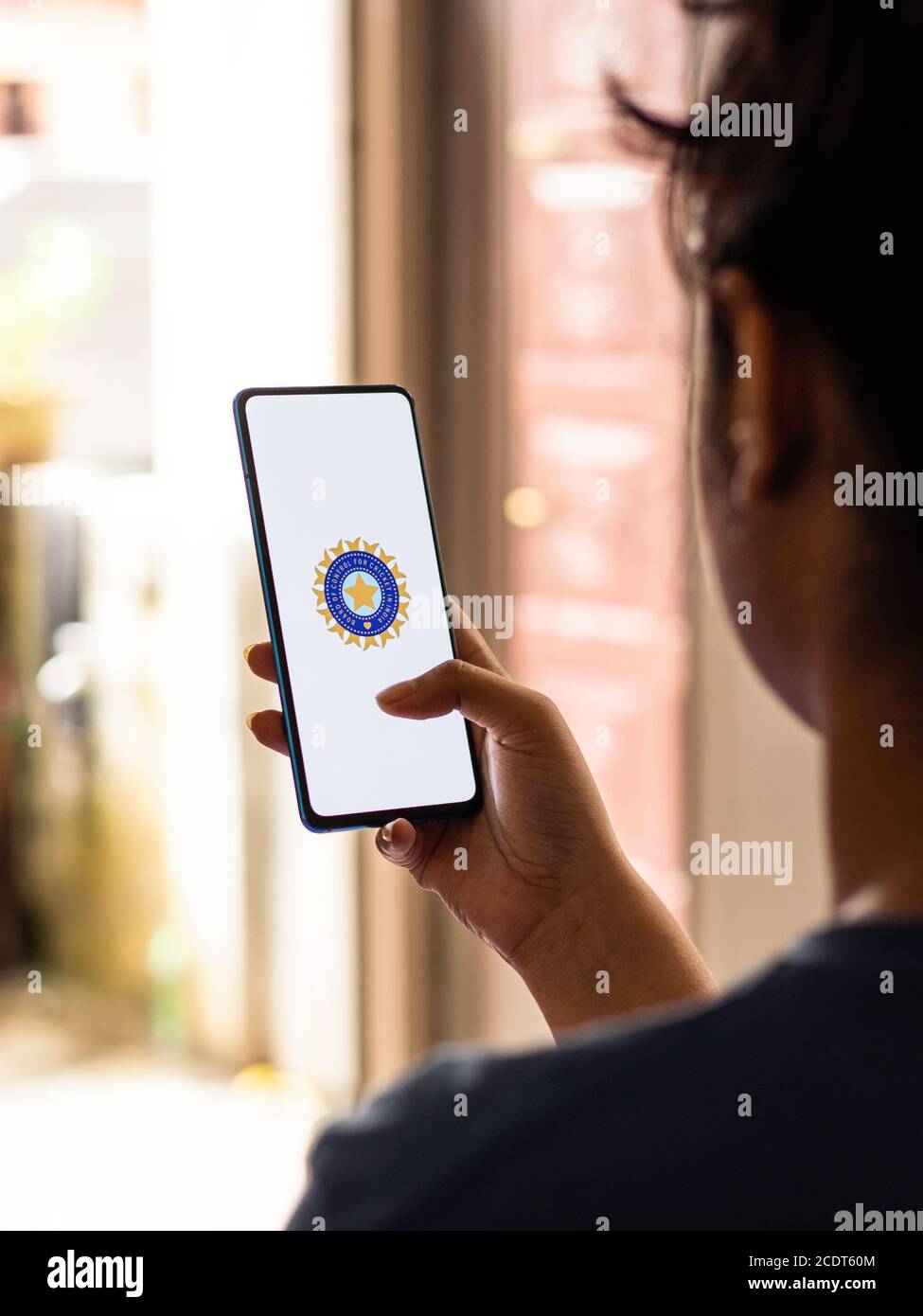India cricket board icon hi-res stock photography and images - Alamy