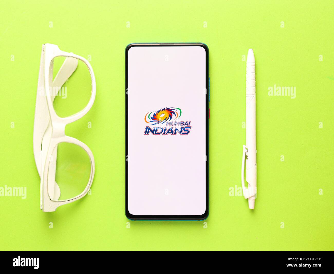 Mumbai indians logo hi-res stock photography and images - Alamy