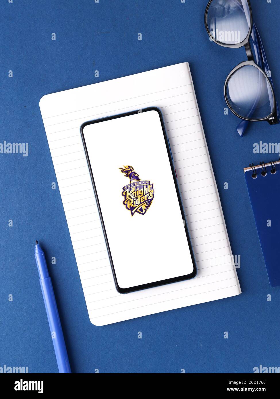 Kolkata knight riders logo hi-res stock photography and images - Alamy