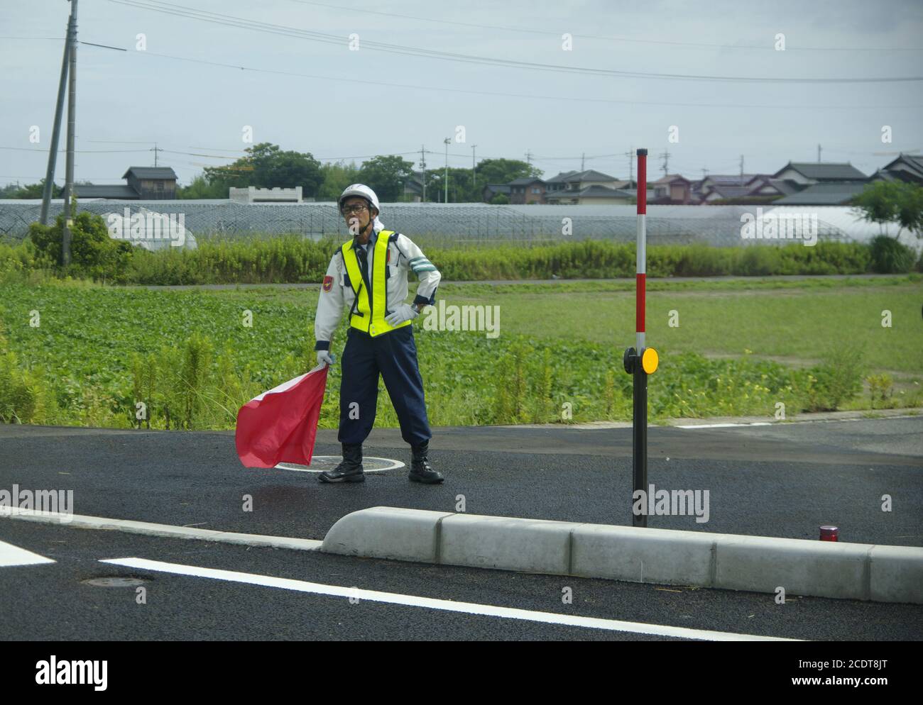Japan road construction hi-res stock photography and images - Alamy