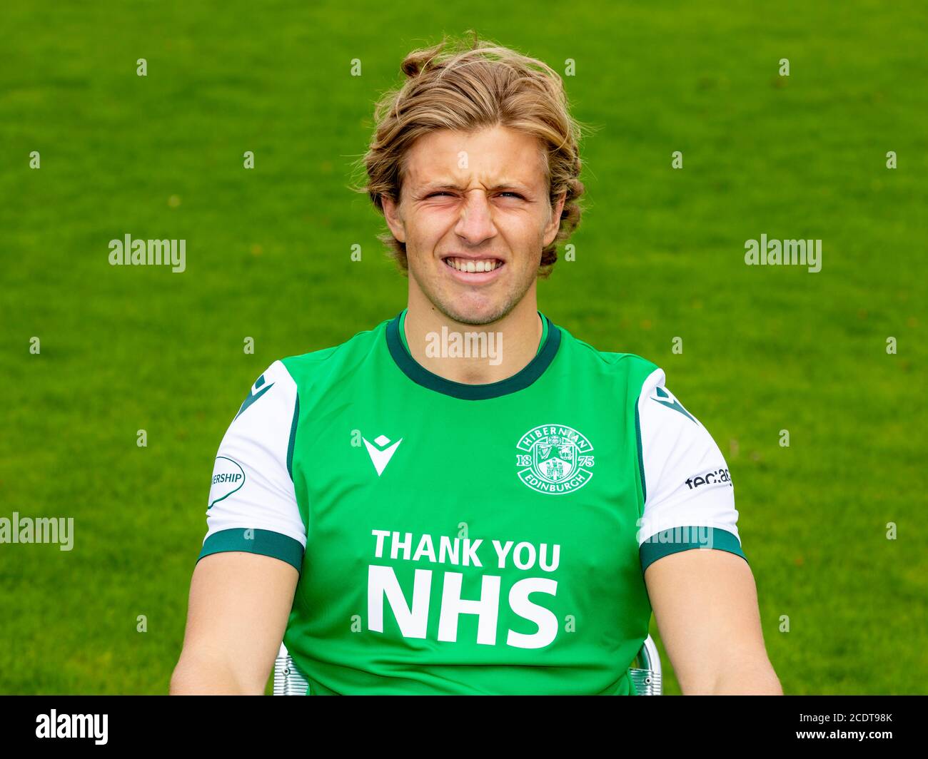 Hibernian squad head shots season 2020 21 hi-res stock photography and ...