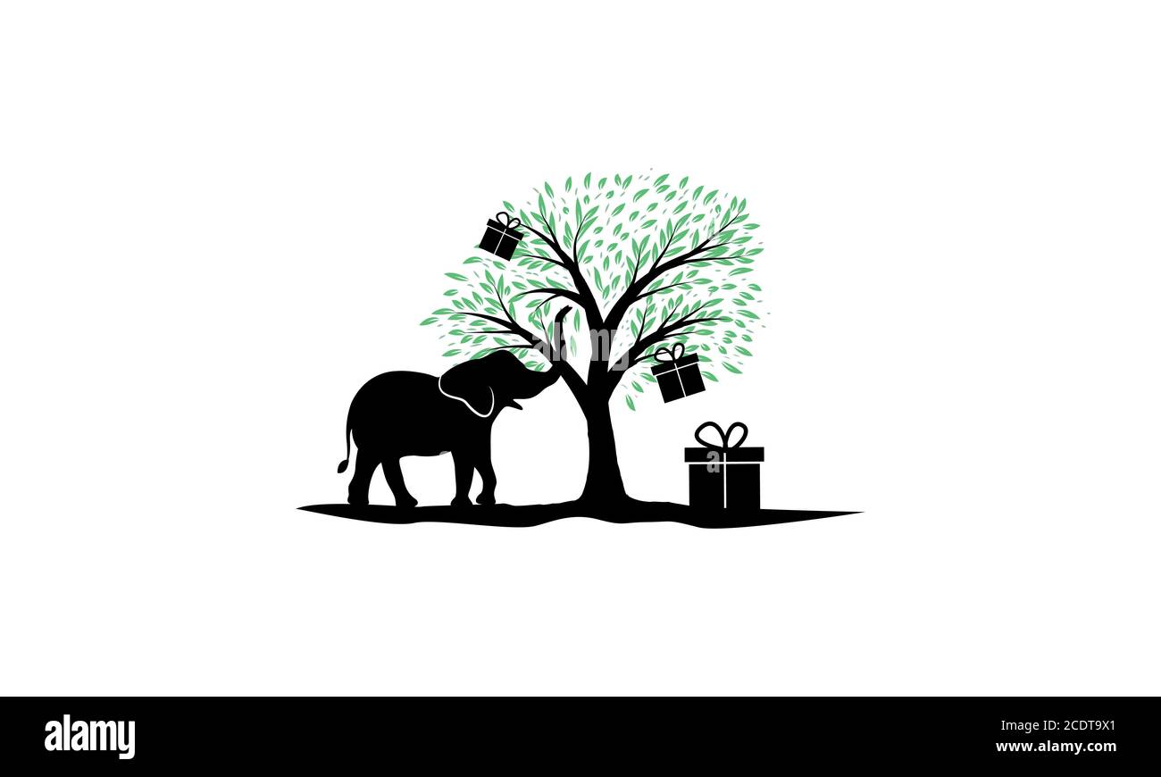 Elephant romance Stock Vector Images - Alamy