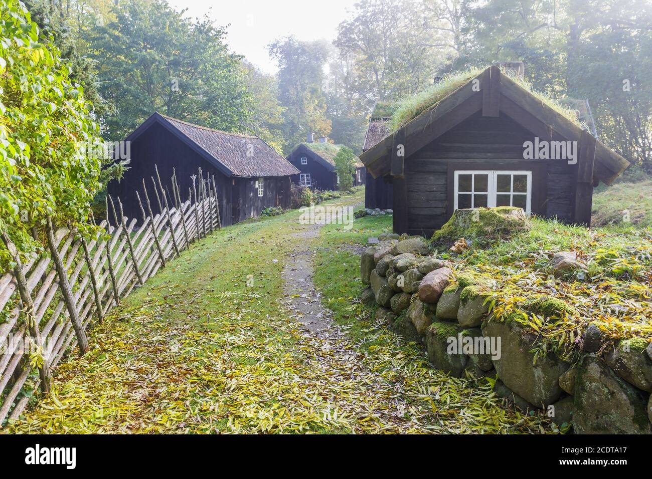 Old country village hi-res stock photography and images - Alamy