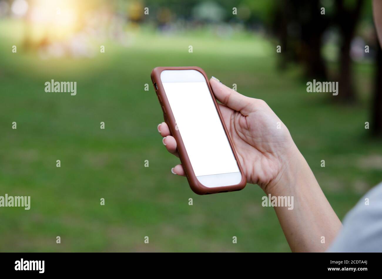 Hold gadget hi-res stock photography and images - Alamy
