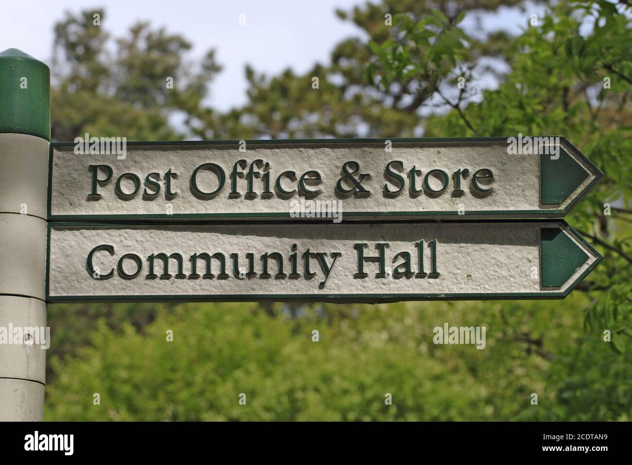 Post office sign Stock Photo - Alamy