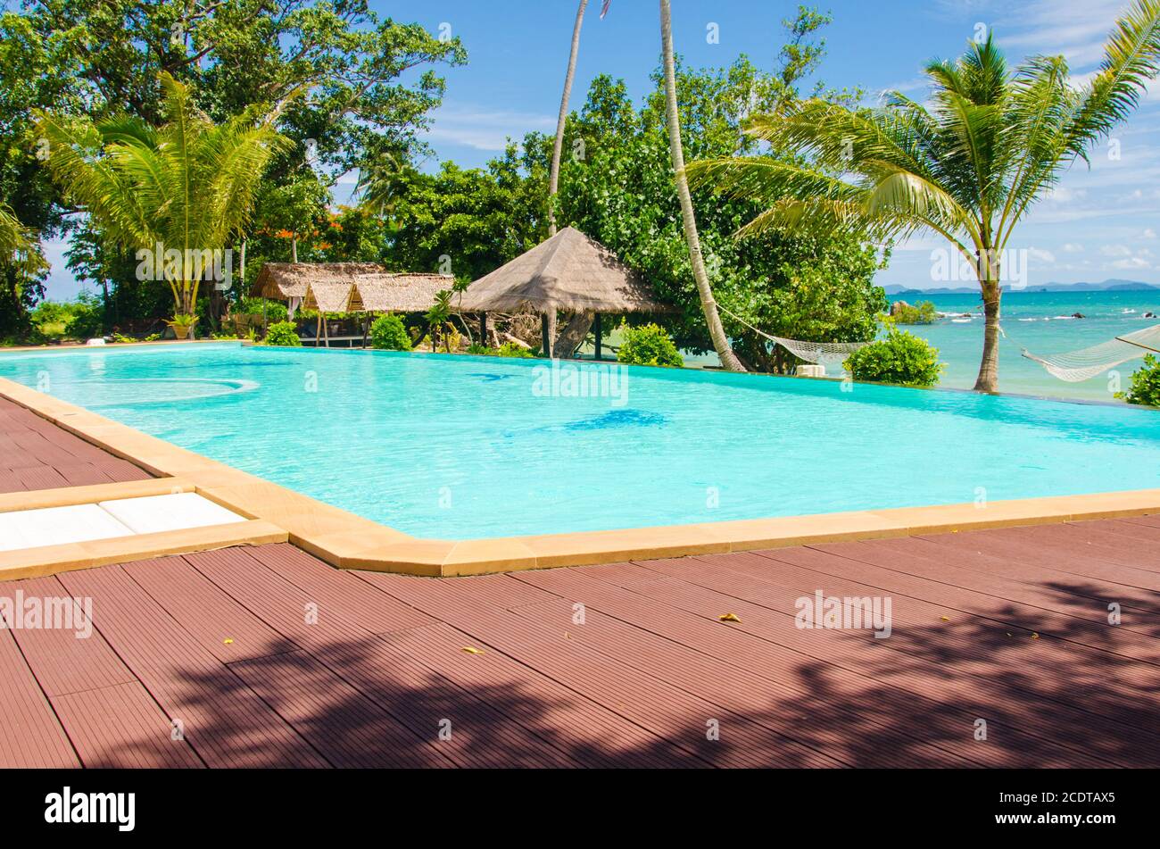 Swimming Pool resort Stock Photo - Alamy
